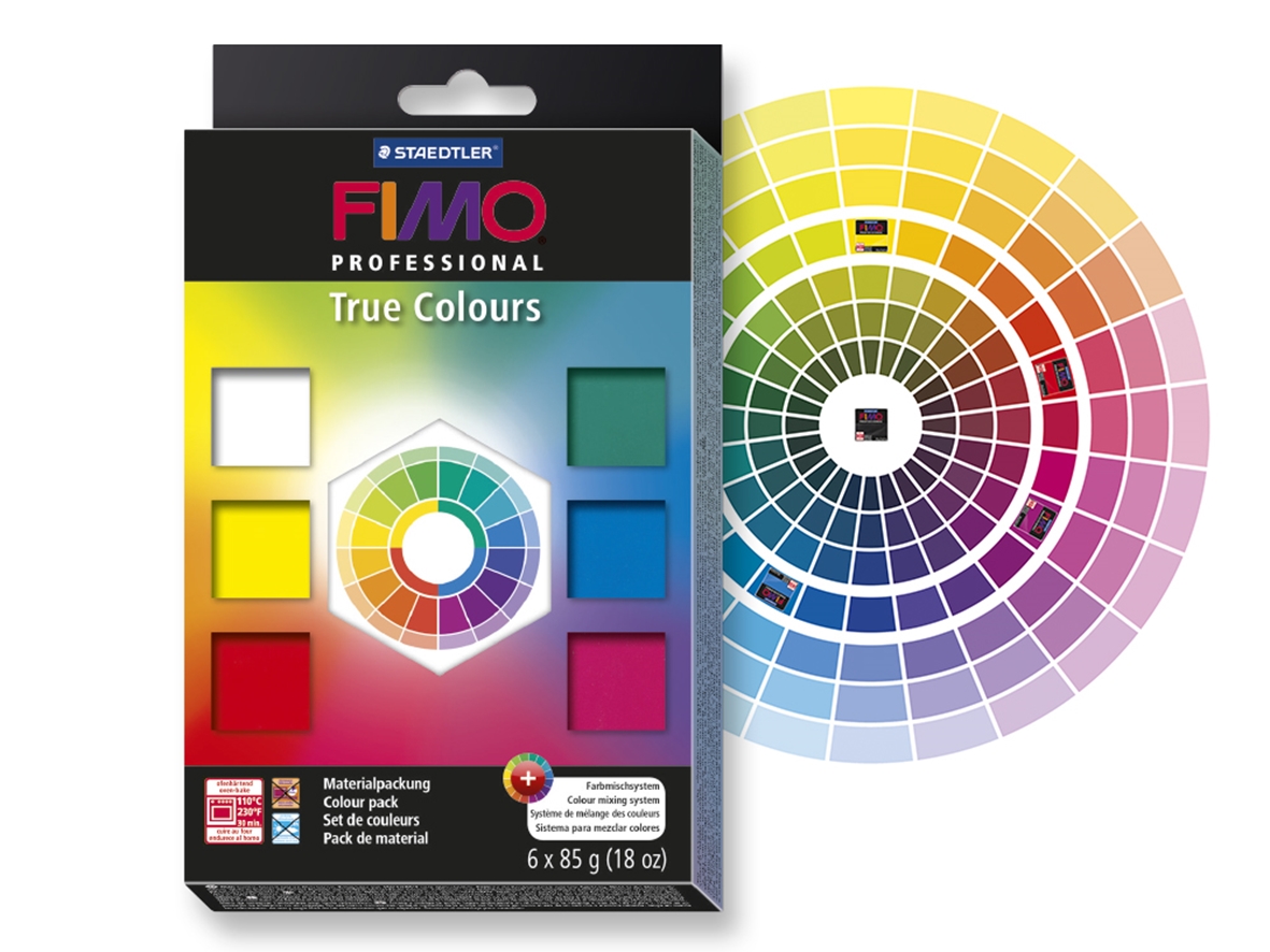 FIMO professional Materialpackung True Colours | FIMO Farbset Profi ...